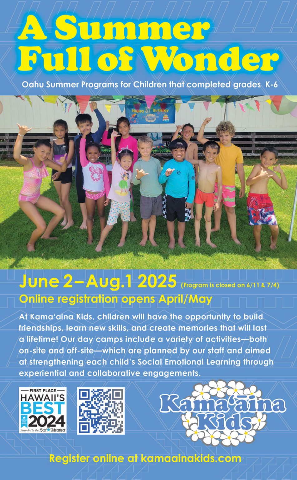 2025 Guide to Summer Programs for Kids - Hawaii Parent