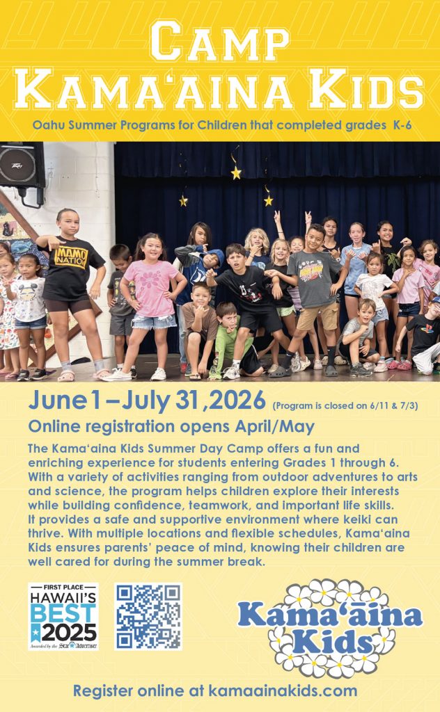 2026 Guide to Summer Programs for Kids - Hawaii Parent